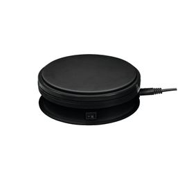 EUROPALMS Drehteller 15cm bis 5kg schwarz