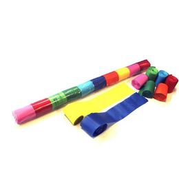 MAGIC FX Stadium Streamer (biologisch abbaubar) - 20 m x 5 cm - Multicolour