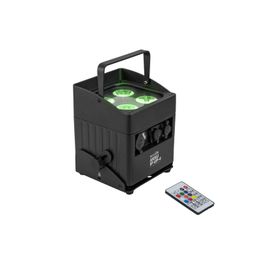 Eurolite AKKU IP UP-4 QCL Spot QuickDMX MK2 - Wetterfestes (IP65) Akku-LED-Uplight