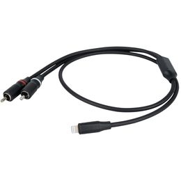 DAP-Audio DAP FL100 - Lightning auf 2 Cinch-Stecker - 0,75 m