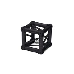 Alutruss QUADLOCK ROAD S6082 Universal-Kreuzst&uuml;ck mit schwarzer strukturierter Pulverbeschichtung