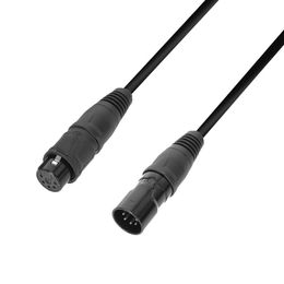 Adam Hall ah Cables 4 STAR DGH 0300 IP65 - DMX Kabel - Rean XLR 5-Pol IP65 - 3 m