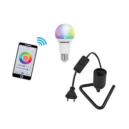 Eurolite Set LED E27 RGB/WW/CW WiFi + Triangle Fas