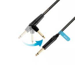 Adam Hall ah Cables 5 STAR IPPR 0900 FLIPJACK - Instrumentenkabel - Klinke gerade & gewinkelt - 9 m