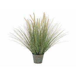 EUROPALMS Ziergras, bl&uuml;hend, 70cm - Kunstpflanze