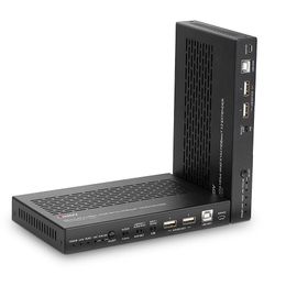 Lindy 38344 - 100m Cat.6A KVM Extender HDBaseT 3.0, HDMI 4K60, Audio, IR & RS-232