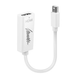 Lindy 41719 Mini DisplayPort auf HDMI Konverter - Verbindet eine DisplayPort-Quelle m