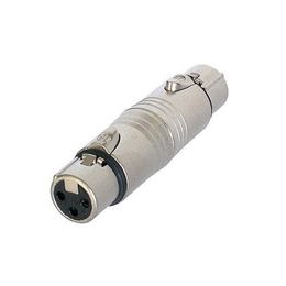 NEUTRIK NA3FF, Adapter 3-polige XLR female - 3-polige XLR female