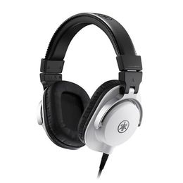 Yamaha HPH-MT5W Studio-Kopfh&ouml;rer, ohrenumschlie&szlig;end, geschlossenes Design, Wei&szlig;