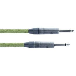 Cordial EcoHEMP 6PP - 6,0 m, NEUTRIK 2 x Klinke 6,3 mm mono retro