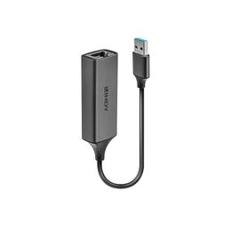 Lindy 43298 USB 3.0 Gigabit Ethernet Konverter - Gigabit-Ethernet-Anbindung ans Netzw