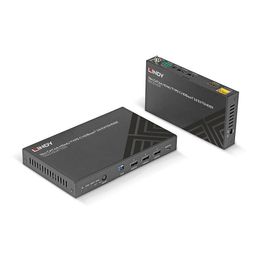 Lindy 38346 - 70m Cat.6A HDMI 4K60 & Typ C HDBaseT 3.0 KVM Extender
