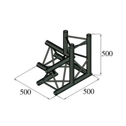 Alutruss TRILOCK S-PAL-34 3-Weg-Ecke \/ links