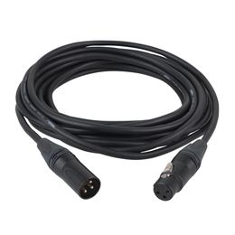 DAP-Audio DAP FL72 - bal. XLR/M 3P to XLR/F 3P Neutrik XX series - 6 m - schwarz