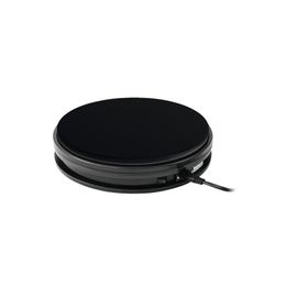 EUROPALMS Drehteller 25cm bis 25kg schwarz