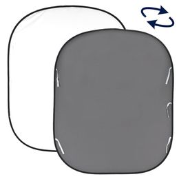 Lastolite LL LB67GW Falthintergrund Doppelseitig Wei&szlig;/Grau 180x215cm