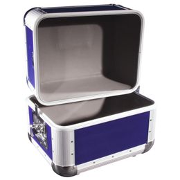 ROADINGER Platten-Case ALU 50/50 abgerundet d.blau