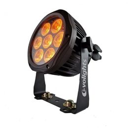 EVOLIGHTS GLACIER 7 LED PAR 7x10W RGBWA-UV IP65 B&uuml;hnenbeleuchtung f&uuml;r den Au&szlig;enbereich