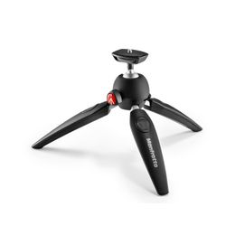 Manfrotto MTPIXIEVO-BK - PIXI EVO Mini-Stativ mit 2 Segmenten, schwarz