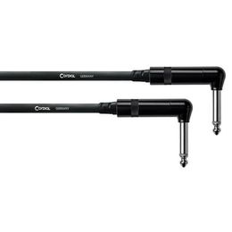 Cordial INTRO CFI 3 RR - Instrumentenkabel - 3,0 m, REAN 2 x Winkelklinke 6,3 mm mono