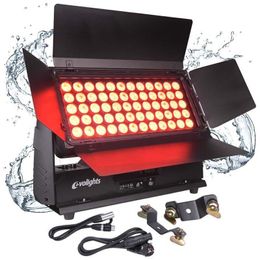 Evolights 60x10 Watt RGBW Wall Washer, 40&deg;