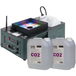 ADJ Fog Fury Jett PRO - Nebelmaschine mit 28 x 3W LEDs + 2x 5L CO2 Fluid