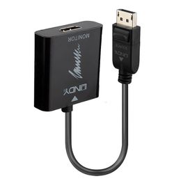 Lindy 41068 DisplayPort 1.2 auf HDMI 18G Konverter, aktiv - Konvertiert ein DisplayPo
