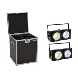 Eurolite Set 2x Audience Blinder 2x100W LED COB CW