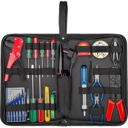 Fixpoint Goobay L&ouml;tset und Werkzeugset in praktischer Tasche, 20-tlg.