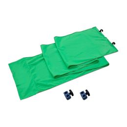 Lastolite LL LB7945 Panorama Hintergrund, Connection-Kit 2,3m, Chromakey gr&uuml;n