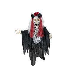 EUROPALMS Halloween Figur Skelett La Catrina, animiert, 100cm