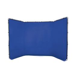 Lastolite LL LB7943 Panorama Hintergrund 4m (Chromakey Blau)