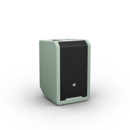 LD-Systems LD Systems ANNY 8 GN - Tragbarer Bluetooth PA-Lautsprecher mit Akku und Mixer, Adventure Green