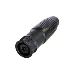 NEUTRIK NLT8MXX-BAG - 8pol speakON STXX Kabelstecker, schwarz, "Verl&auml;ngerungsstecker"