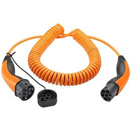 LAPP Spiral-Ladekabel Typ 2, bis zu 11 kW, 5 m, Orange