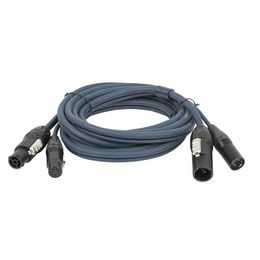DAP-Audio DAP FP-14 Hybridkabel - PowerCON True1 & 5-pin XLR - DMX & Strom - 6 m