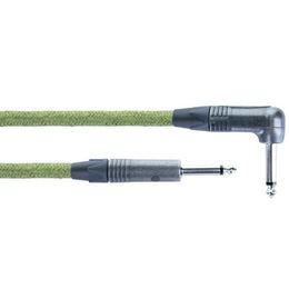 Cordial EcoHEMP 3PR - 3,0 m, NEUTRIK Klinke 6,3 / Winkelklinke 6,3 mm mono retro
