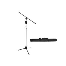 Omnitronic Set Mikrofonstativ MS-3 schwarz + Tasche