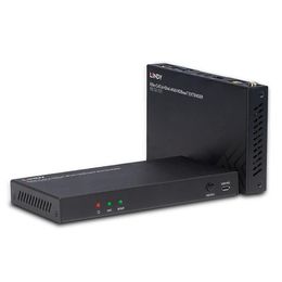 Lindy 38340 100m Cat.6 HDBaseT Extender, HDMI 4K60, Audio, IR & RS-232 - Erweitert d