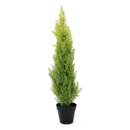 EUROPALMS Zypresse, Leyland, 90cm - Kunstpflanze