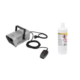 Eurolite Set N-10 silber + B Basic Nebelfluid 1l