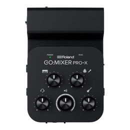 Roland GO:MIXER PRO-X, Kompakter Audio Mixer f&uuml;r Smartphones - in schwarz
