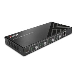 Lindy 43406 4x4 USB 3.2 Gen 1 Matrix Switch - Vier Computer teilen sich bis zu vier USB 3.0 Peripheriger&auml;te