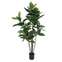 EUROPALMS Gummibaum, 120cm - Kunstpflanze