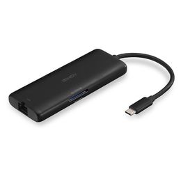 Lindy DST-Mini, USB C Laptop Mini Dockingstation - HDMI, PD 3.0 100W, USB 3.2, Gigabi