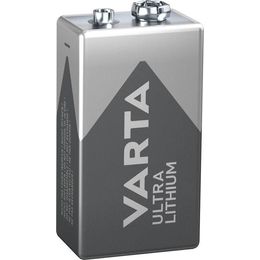 Varta 6F22/9 V Block (6122) Batterie, 1 Stk. Blister, Lithium Batterie, 9 V