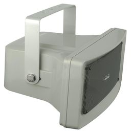 DAP-Audio DAP MHS-30S - Eckiger, passiver Hornlautsprecher mit 30 W - hellgrau