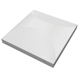 Wentex SET Frame - 3D Deco Panel Stretch Cloth, F&uuml;r 3D Deco Panel - Wei&szlig; - 1 x 1 m