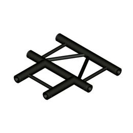 DURATRUSS DT 32/2-T36H-T black, 3-Wege-T-St&uuml;ck, horizontal, schwarz