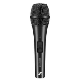 Sennheiser XS 1 - Gesangsmikrofon, dynamisch, Niere, XLR-3, schwarz, inklusive Klammer & Tasche